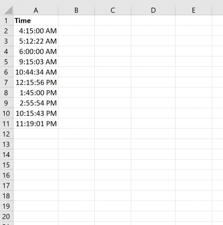 How to Calculate Average Time in Excel