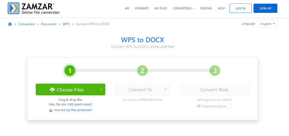 Easy & Clear Steps to Convert .WPS to .DOCX [2025]