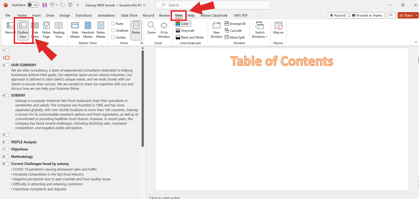 3 Easy Ways to Make PowerPoint Table of Contents (The Best Guide)