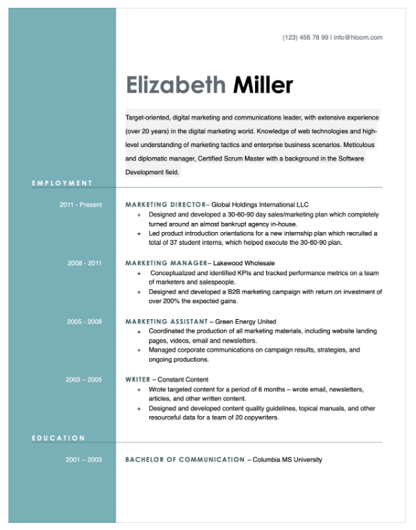 Crafting Your Perfect Resume with LibreOffice Resume Templates