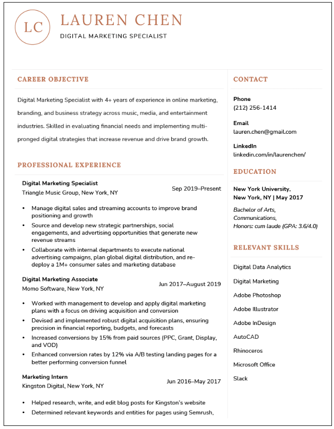 Crafting Your Perfect Resume with LibreOffice Resume Templates