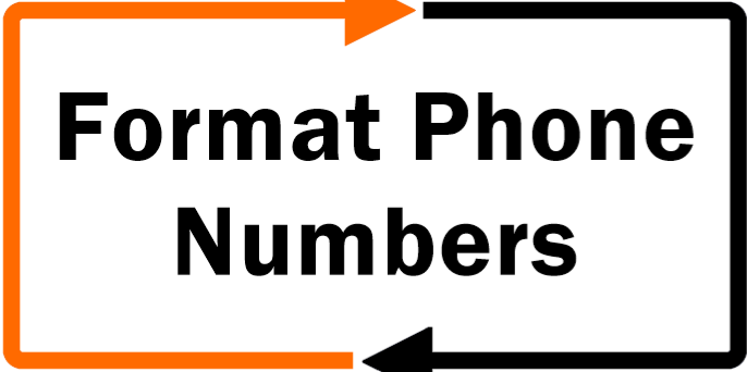 Helpful Tutorial for Formatting Phone Numbers in Google sheets