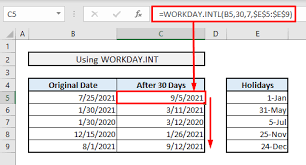 How to Use Networkdays Function in Excel (Step-By-Step)