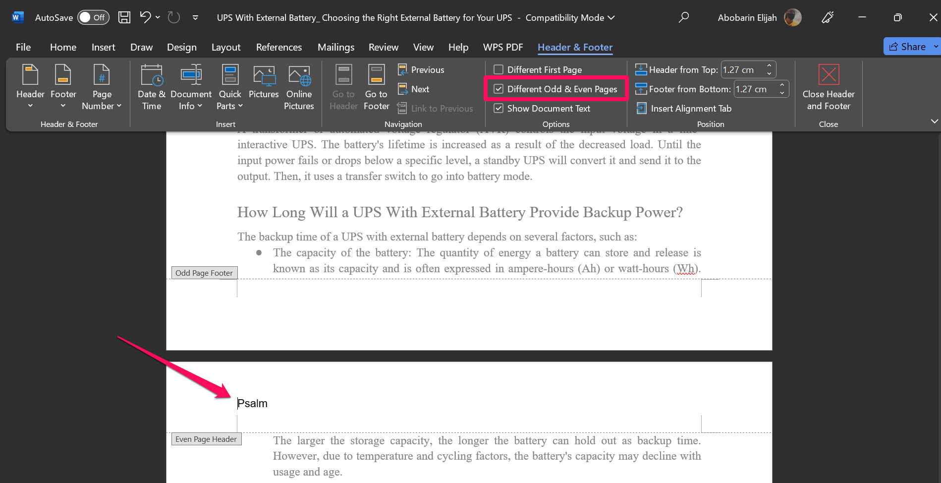 How to Create a Header in Word Document (A Step-by-Step Guide)