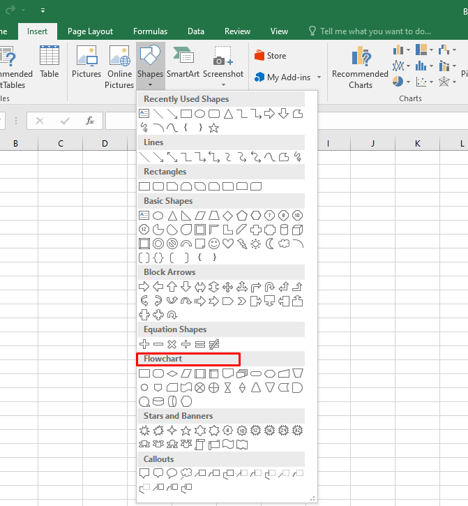 How to Create a Flowchart in Excel (A Step-by-Step Guide)