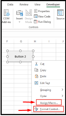 How to Add a Button in Excel (Easy & Quick)