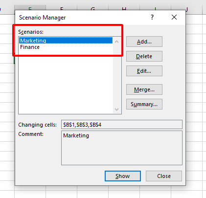 How to Create a Scenario in Excel_ Tutorial for Beginners