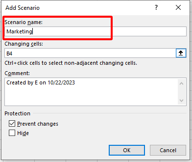 How to Create a Scenario in Excel_ Tutorial for Beginners
