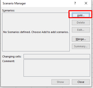 How to Create a Scenario in Excel_ Tutorial for Beginners