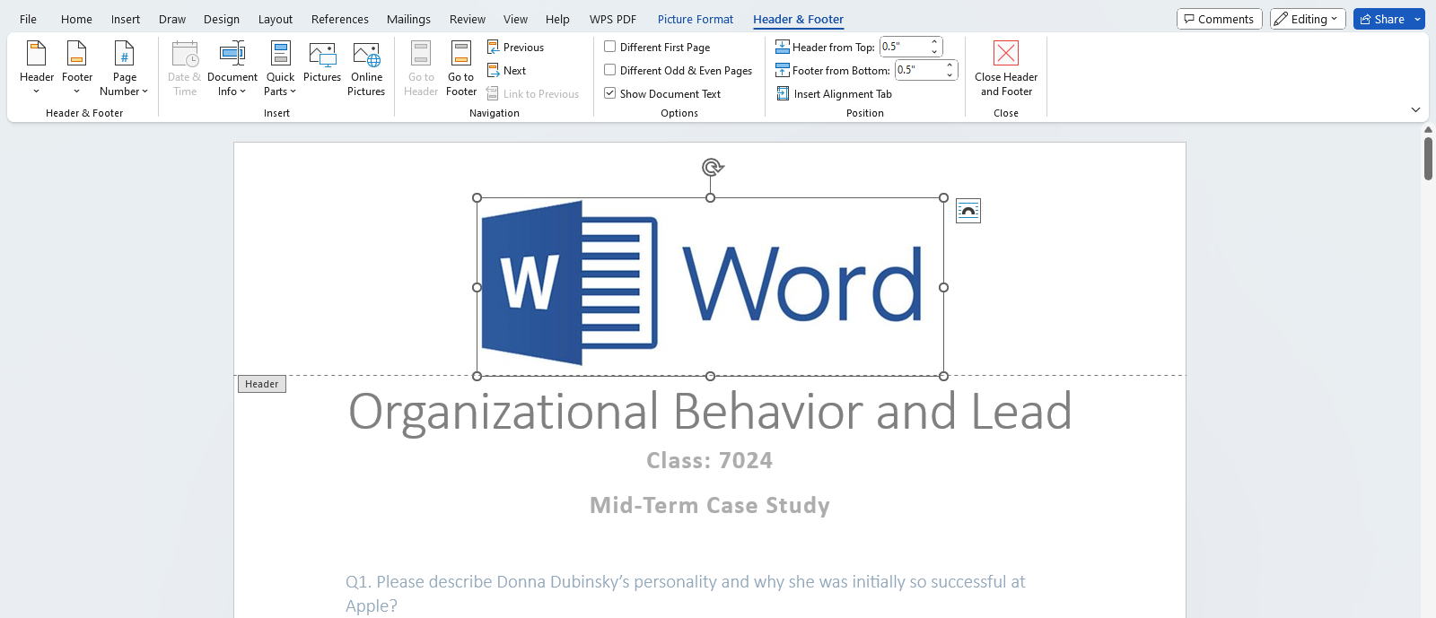 How to Make the Header Not Faded in Word (An Easy Guide)