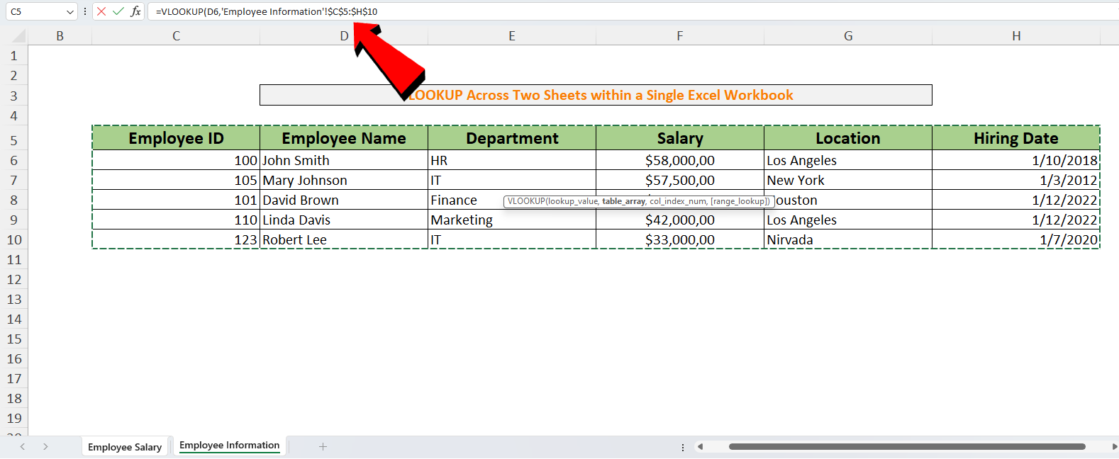 How to Do Vlookup in Excel with Two Spreadsheets (The Ultimate Guide)