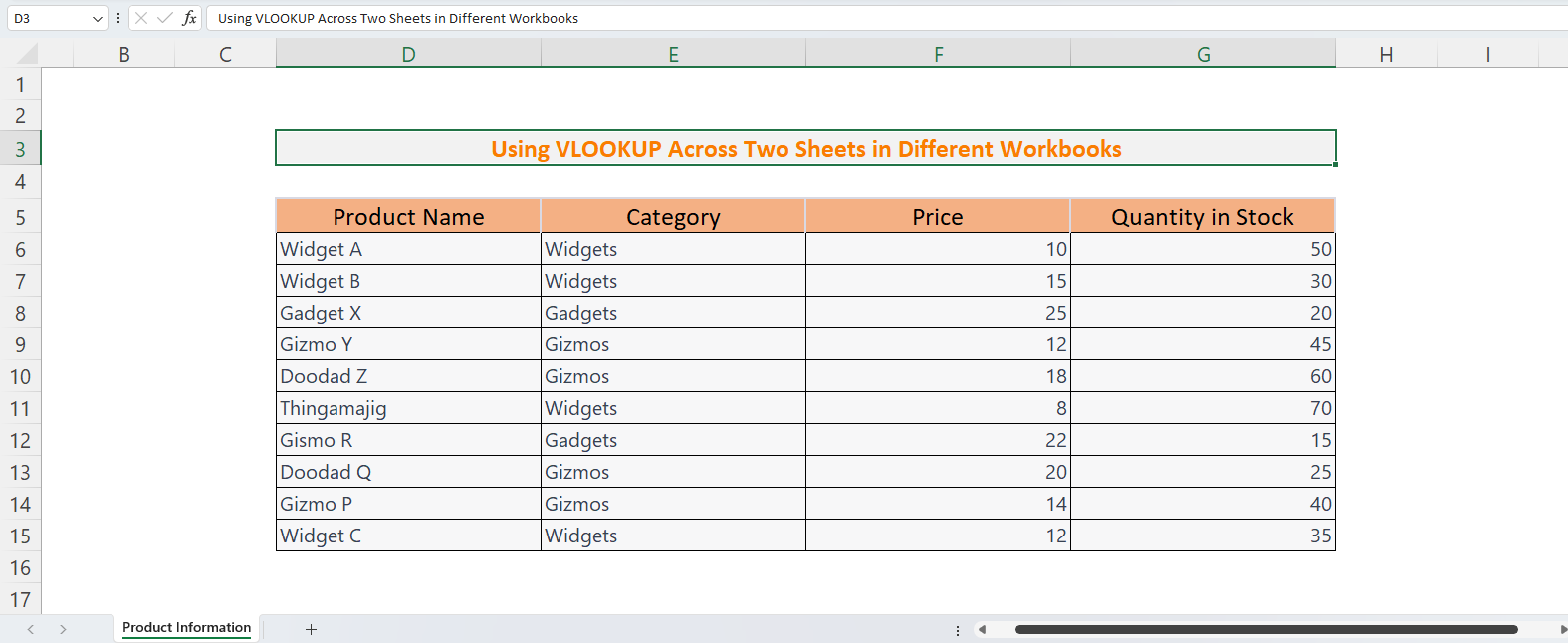 How to Do Vlookup in Excel with Two Spreadsheets (The Ultimate Guide)