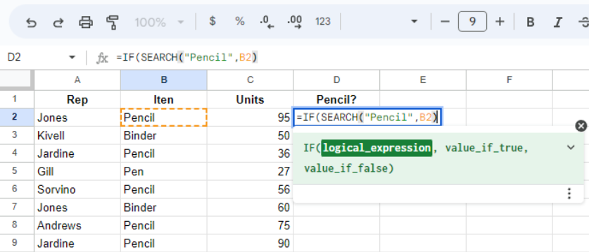 How to Use IF CONTAINS Function to Check Text in Google Sheets (With Examples) | WPS Office Blog