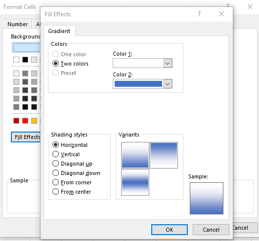 How to Add Gradient Fill in Excel: A Step-by-Step Guide