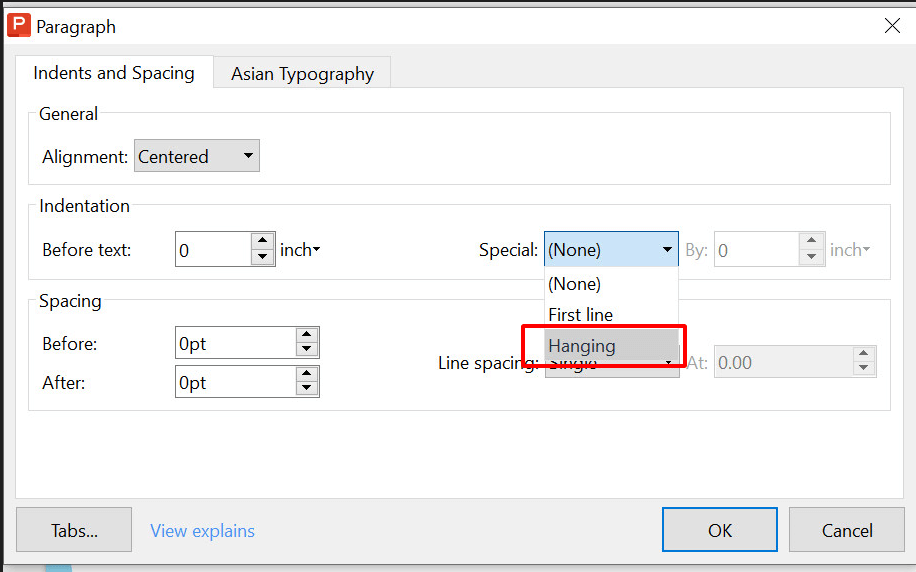 How to Make Hanging Indent in PowerPoint Using WPS Presentation (Step ...