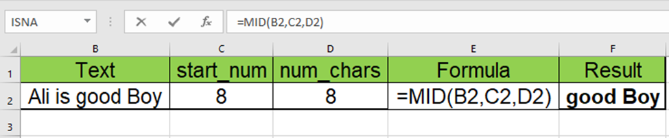 How to Use MID Function in Excel (Step-By-Step)