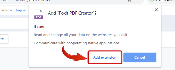 How to Add Foxit Extension to Chrome