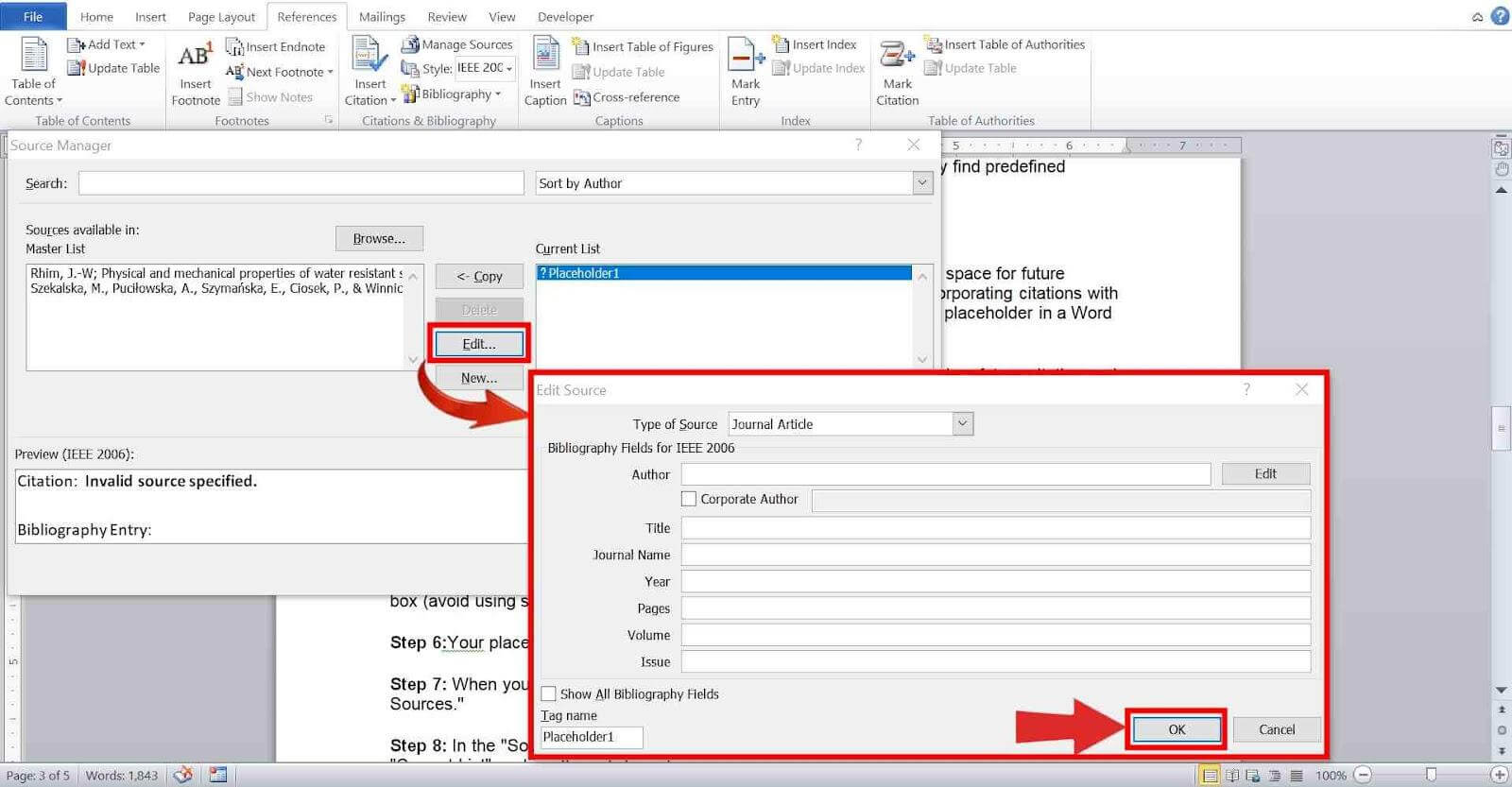 How to Insert a Placeholder in Word [Step-by-Step]