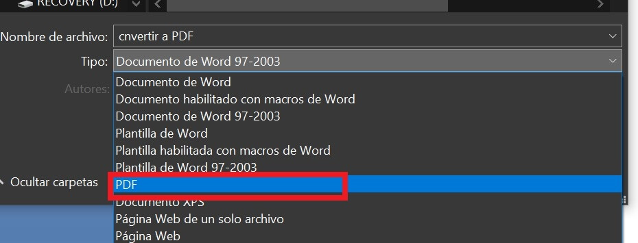 Cómo Guardar un documento Word en PDF [Manera Fácil 2026]