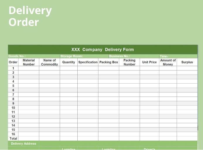 Descargar Plantilla De Formulario De Pedido De Camiseta En Excel