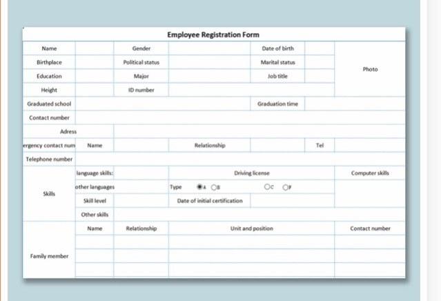 Las 10 Mejores Plantillas de Base de Datos de Empleados en Formato Excel de WPS
