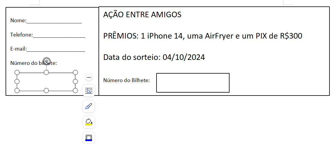 Bilhetes De Rifa Para Imprimir Com Numeros Talões De Cheques Do