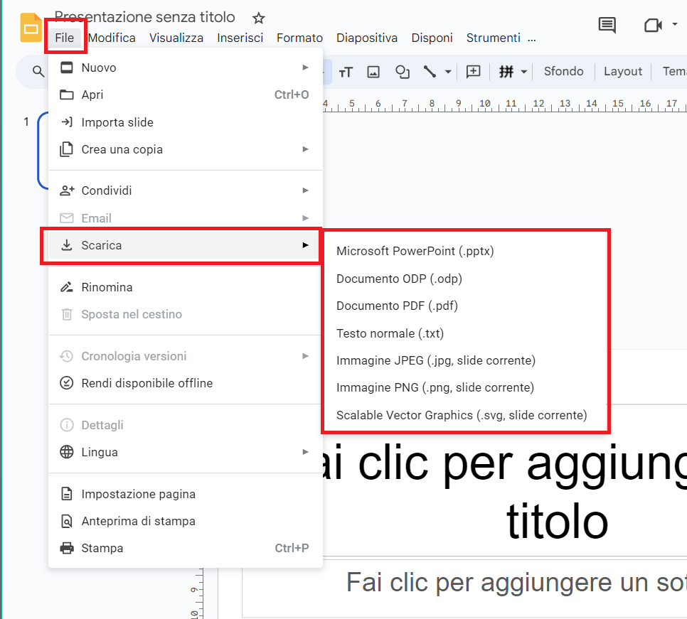 Come Scaricare Google Slides Senza Microsoft PowerPoint (Passo-Passo)