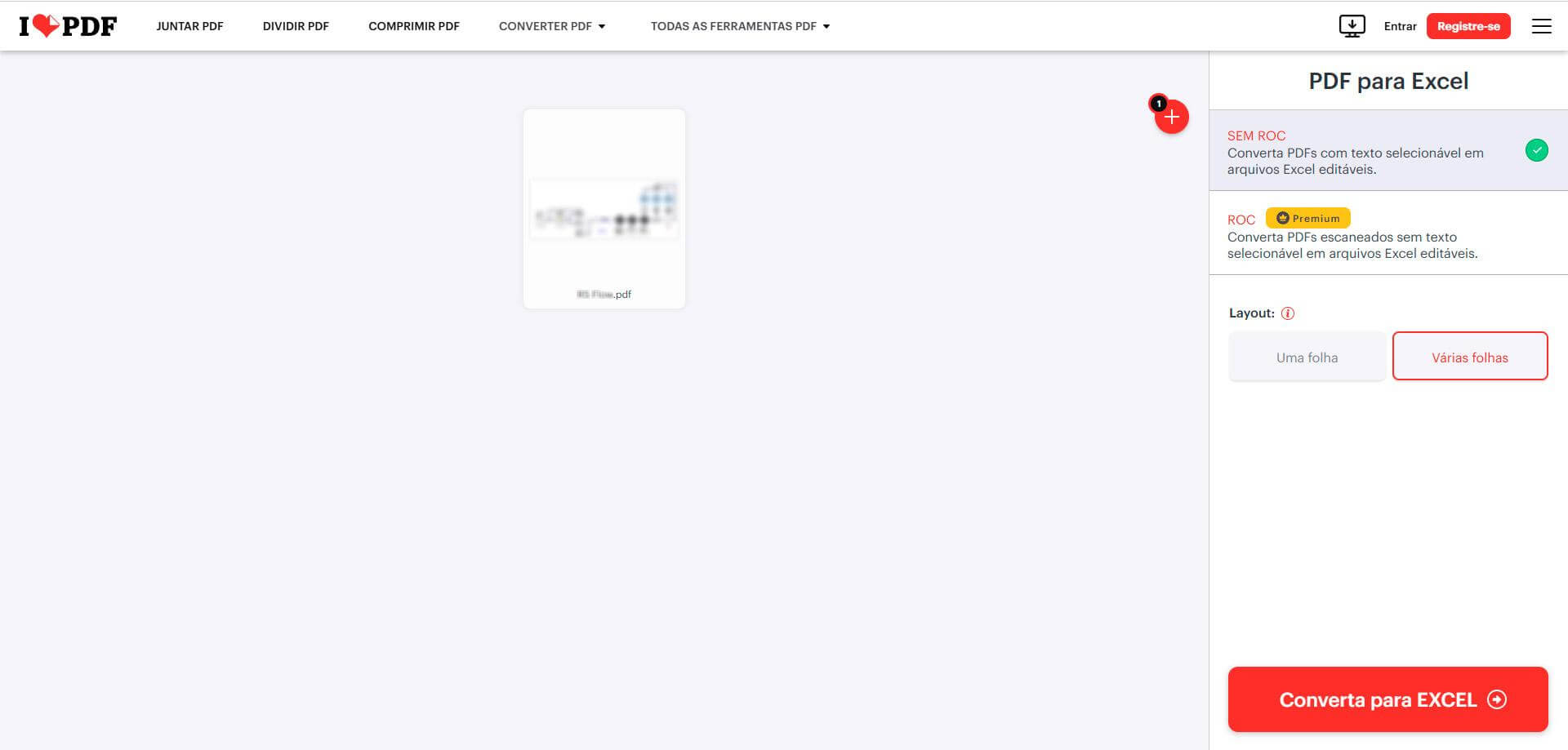 ILovePDF, PDF para Excel, e a Melhor Alternativa para Converter seus Arquivos Online
