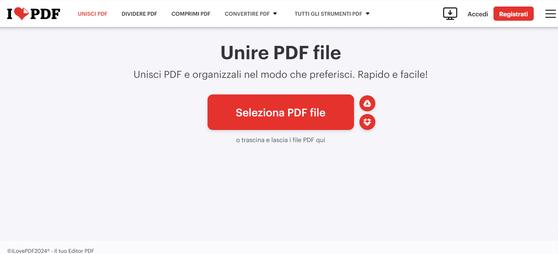 Come unire i file PDF con iLovePDF (4 Modi)
