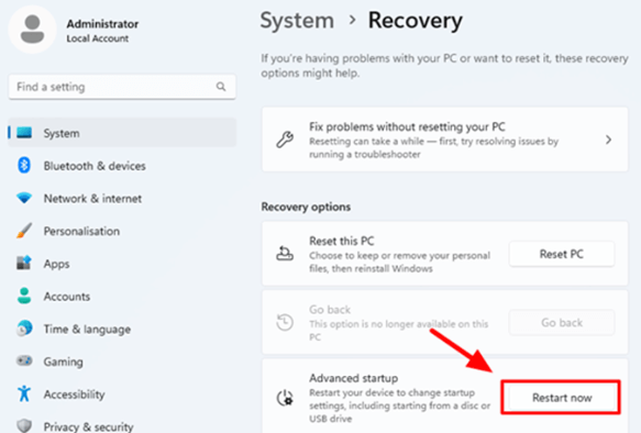 3 Quick Ways to Access Windows Recovery Environment