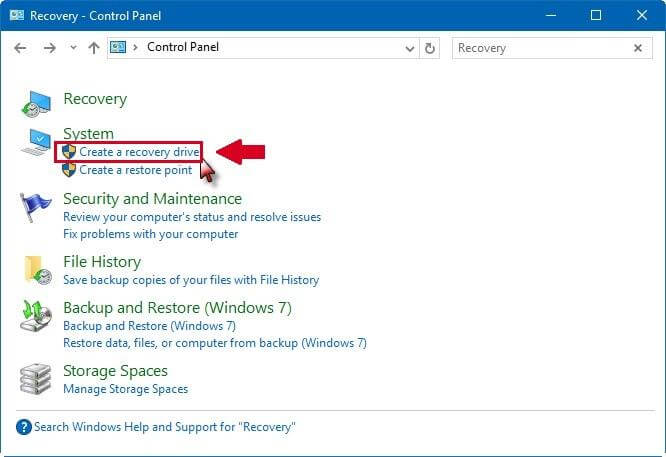 How to Create and Use a Windows 10 Repair Disk