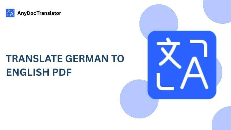 Pdf Translator German To English Online