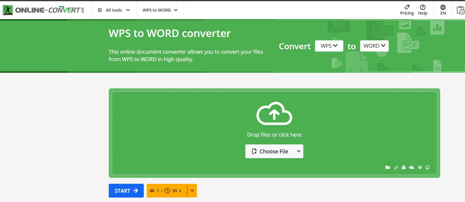 How to Convert a WPS to Word?