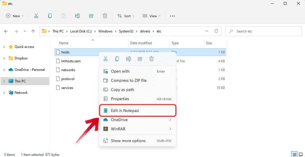 How to Edit the Windows Hosts File on Windows, Mac, and Linux