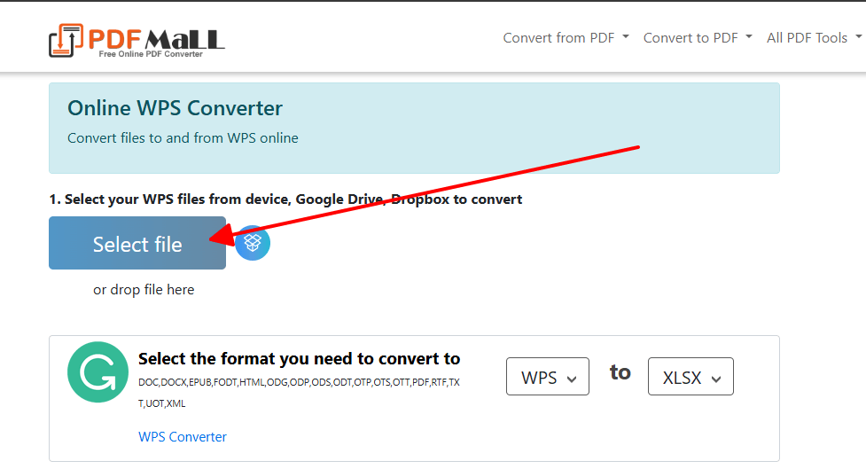 How to Convert WPS to Excel (Online and Free)