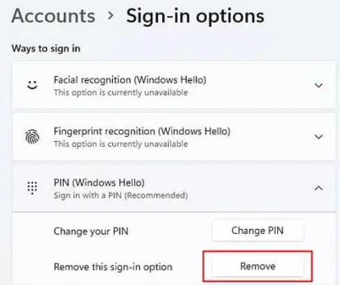 How to Remove PIN from Windows 11: Step-by-Step Guide