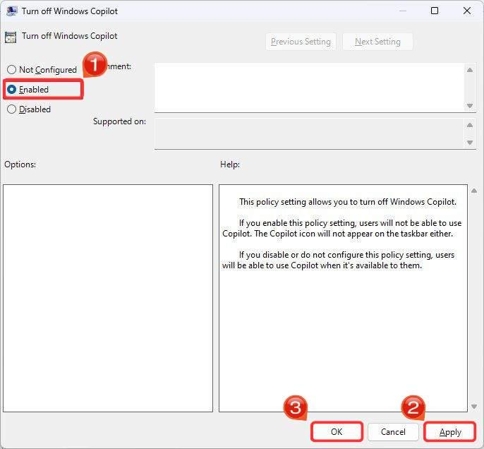 How to Disable Copilot Windows 11