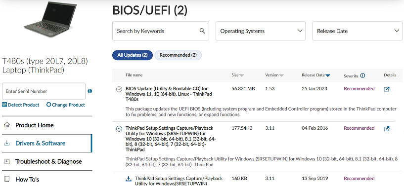 How to Update Lenovo Bios