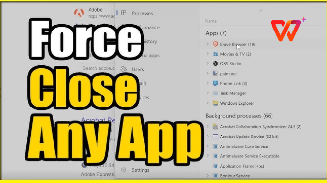 How to Force Close an App on Windows