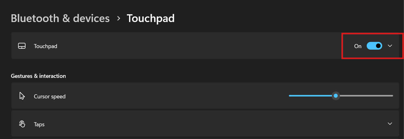 What to do if the ASUS Touchpad is not working?