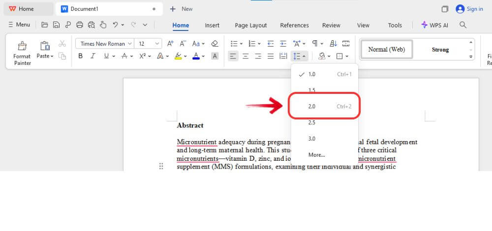 Mastering the APA Abstract: Format Rules & Word Setup Guide (with WPS ...