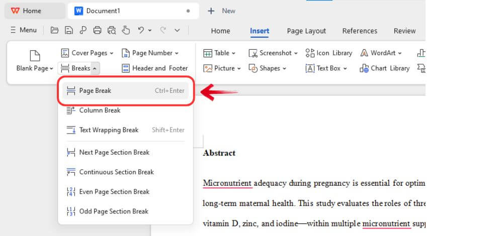 Mastering the APA Abstract: Format Rules & Word Setup Guide (with WPS ...