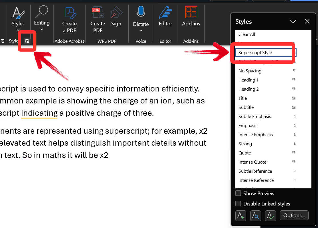 How to Write Superscript in Word: A Useful Guide