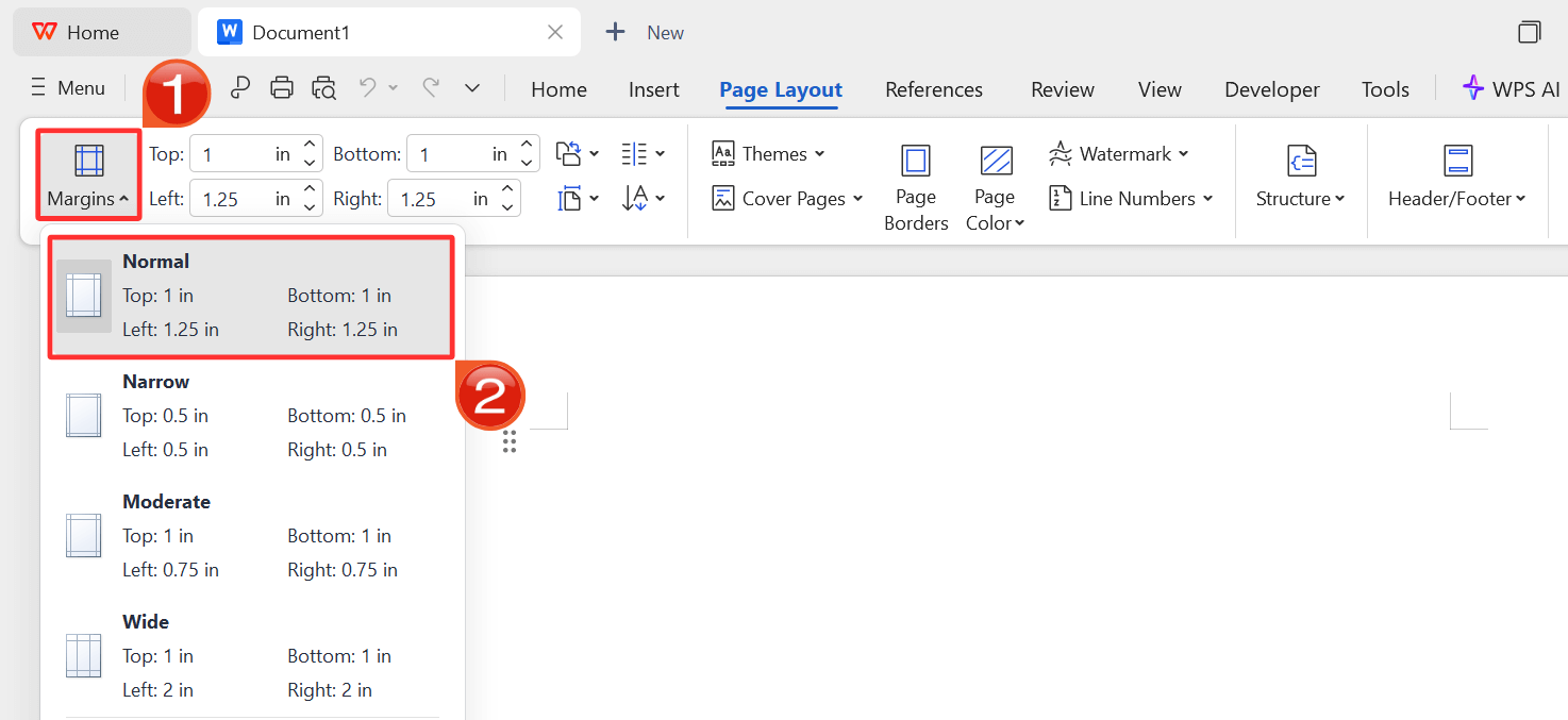 MLA Format Margins Made Easy: A Step-by-Step Guide Using WPS Office