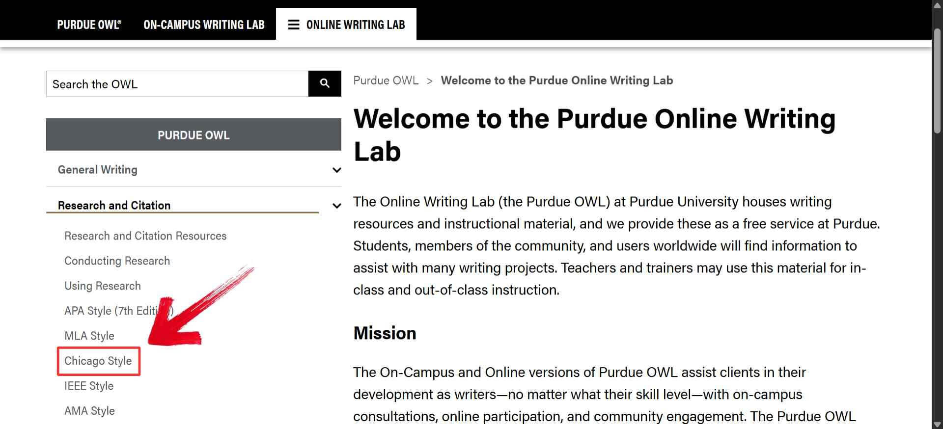 Purdue OWL Chicago - Mastering Chicago Style Writing Guidelines