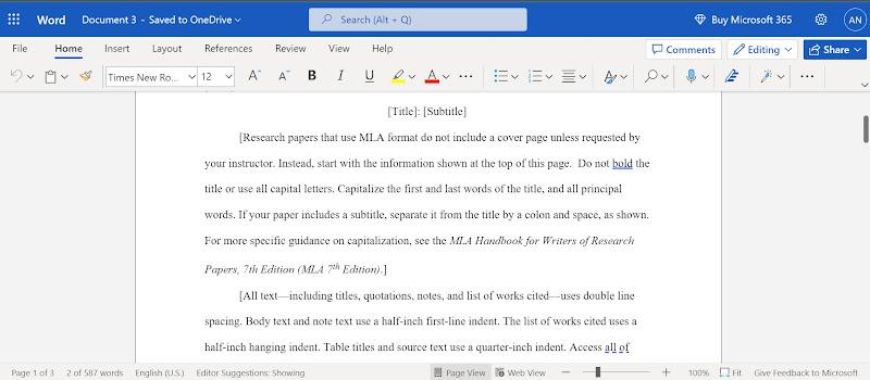 En omfattende guide til brug af Microsoft Word Online