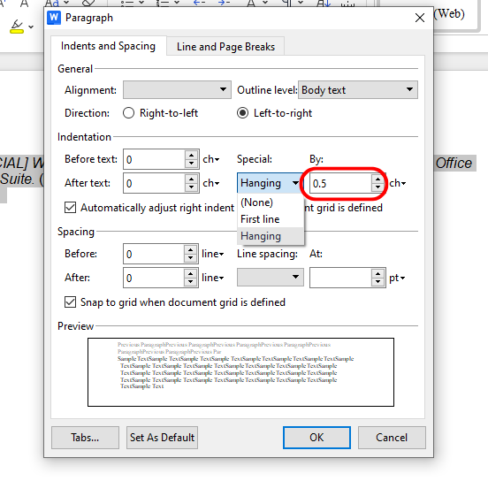 Hanging Indent_ A Guide in Google Docs