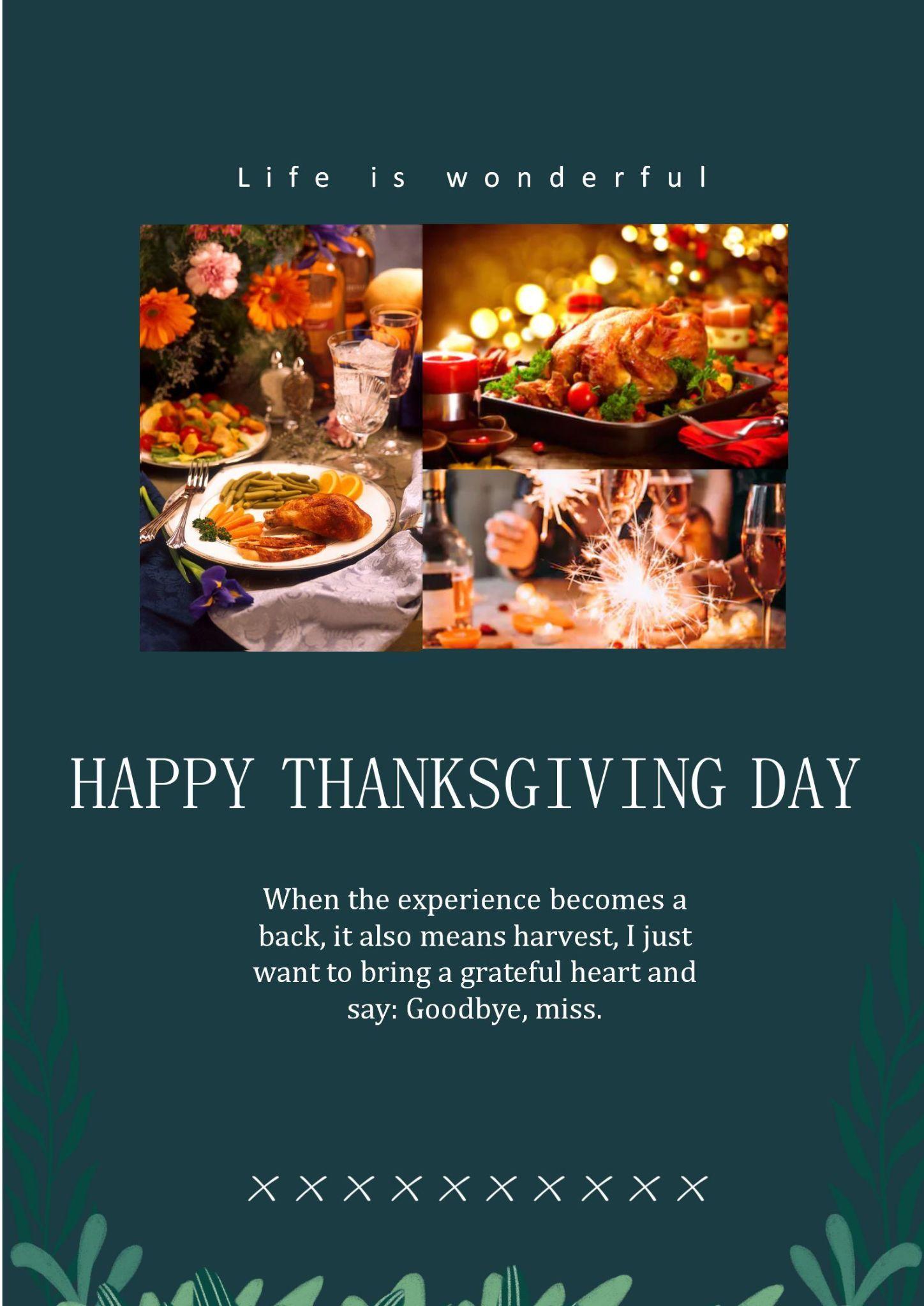 Thanksgiving Feast Invitation Templates [Free Download & Edit Easily]