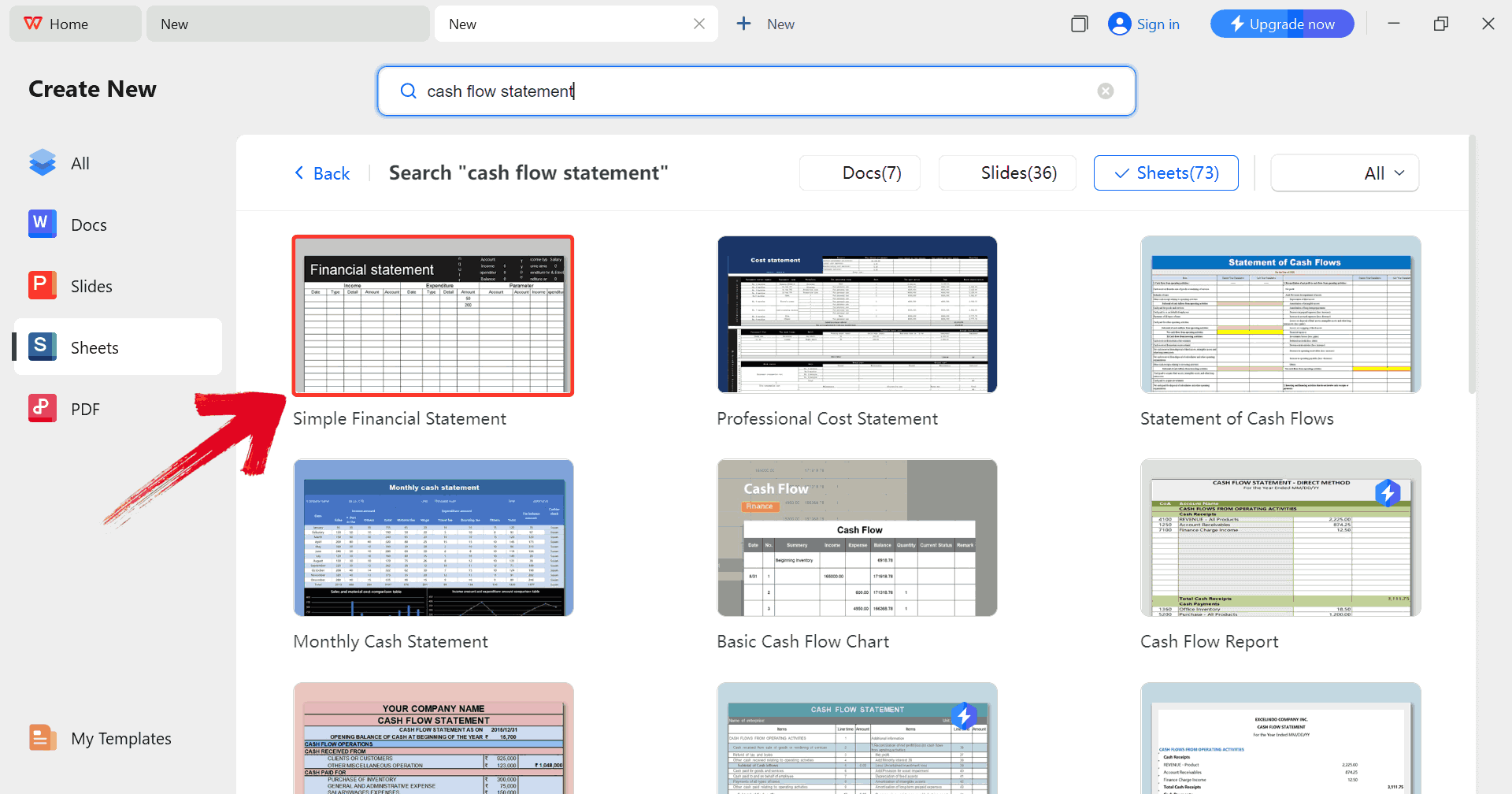 Download Cash Flow Statement Templates for Free: WPS Excel Guide
