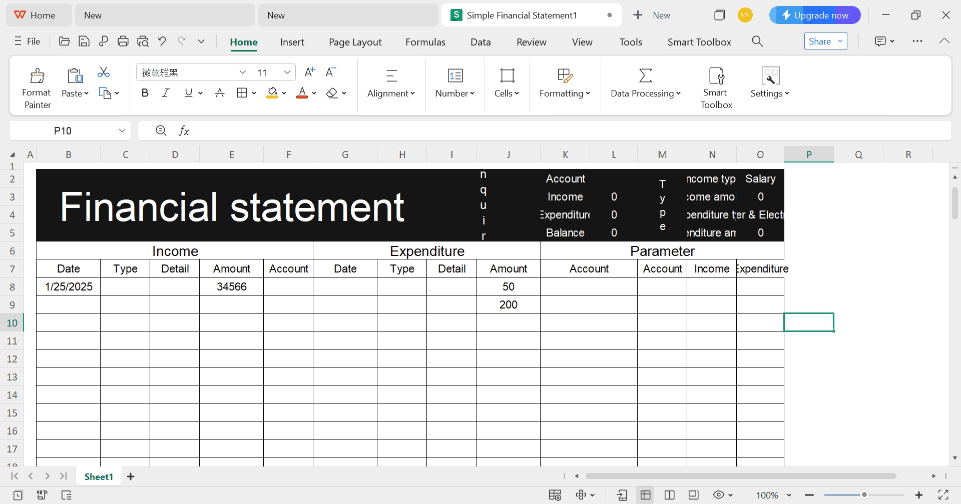 Download Cash Flow Statement Templates for Free: WPS Excel Guide